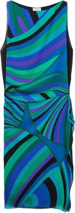 Pucci robe mi-longue &agrave; imprim&eacute; Iride - Vert