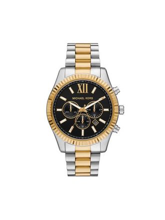Michael Kors Uhr Lexington Mens Chronograph MK9207 Silberfarben