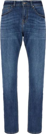 7 For All Mankind Homme, Jeans, Noir, Taille: W30 Jeans Noir Indigo Boutonnière