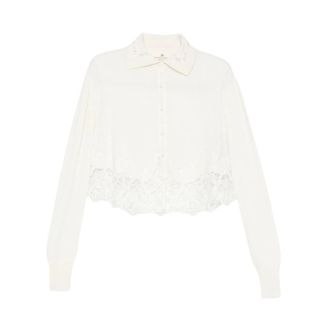 Ermanno Scervino Ermanno Scervino Hemden Weiss - - Blouses & Shirts - Damen - Wei&szlig; - M