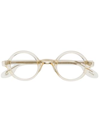 Moscot lunettes de vue Zolman &agrave; monture ronde - Tons neutres