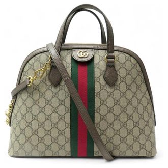 Gucci Crossbody Bags - GUCCI OPHIDIA WEB-BANDTASCHE 524533 AUS SUPREME-LE - Gr. unisize - in Beige - f&uuml;r Damen