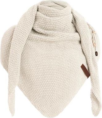 Knit Factory Coco Ch&acirc;le - Off White - 190x85 cm