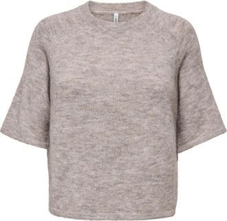 Only Onlazu 2/4 Raglan O-Neck KNT