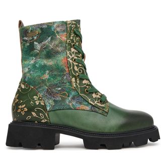 Laura Vita Schn&uuml;rschuhe Laura Vita Kouleo 14 Dunkelgr&uuml;n