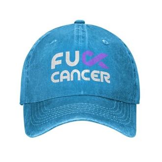 Generic Putain De Cancer du Pancr&eacute;as Homme Femme Casquette Trucker D&eacute;contract&eacute; Trucker Caps Styl&eacute;e Chapeau pour Golf Ext&eacute;rieur Cyclisme