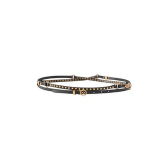 Pinko H1 Doppelg&uuml;rtel - - Accessories - unisex - Schwarzk - S