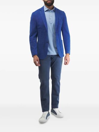 Maurizio Baldassari Sakko mit aufgesetzten Taschen - Blau