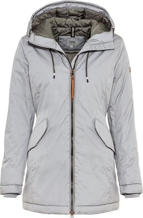 Camel Active Damen 320420/8F80 Jacket, Silver Grey, 42