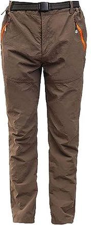 Generic Pantalon de randonn&eacute;e long pour femme - Pantalon de surv&ecirc;tement imperm&eacute;able pour femme - Pantalon de randonn&eacute;e r&eacute;sistant - Taille haute - Confortable 