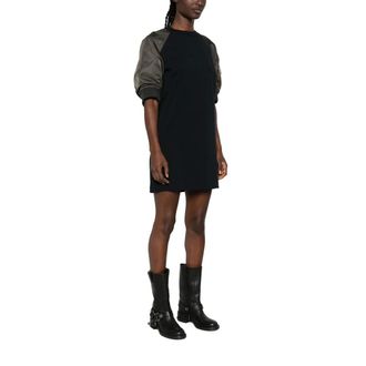 sacai Damen, Kleider, Schwarzk, MGr&ouml;&szlig;e