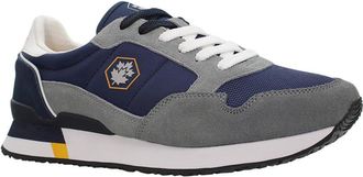 Lumberjack Lumberjack Herren Wilson Flacher Slipper, Mid Grey Navy Blue, 42 EU