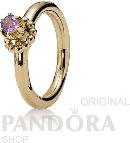 Pandora Pandora - 150119PSA-54 - Bague Femme - Or Jaune 585/1000 (14 Cts) - T 54 (17.2)