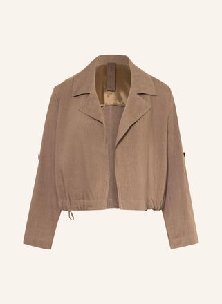 Marella Blazer Mit Leinen braun