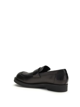 Maison Margiela Mens Moccasins Calf Leather Black (bos Taurus) Loafers