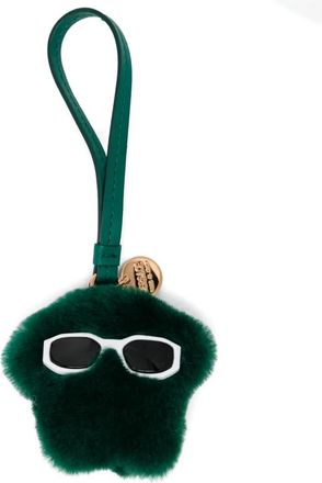 Versace Medusa bag charm - Gr&uuml;n