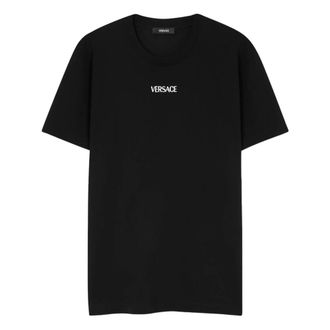 Versace 1B000 T-Shirt - - Tops - Herren - Schwarzk - M