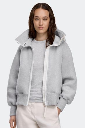 Canada Goose Chilliwack Fleece-Bomberjacke mit White Disc
