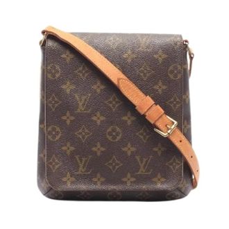 Louis Vuitton Sac bandouli&egrave;re Musette Salsa Monogram Pre-owned - Femme - Pre-owned - Brun - Taille: ONE Size