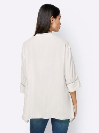 Heine Klassische Bluse Bluse 3/4-Arm