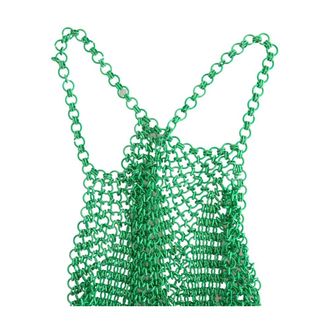 Dolce & Gabbana Femme, Tops, Vert, Taille: 36 FR Hauts sans manches
