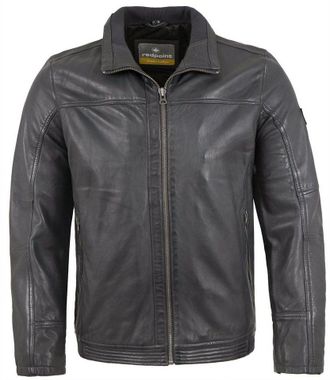 Redpoint Lederjacke Benjamin Redpoint - Herren Lederjacke Lammnappa anthra