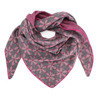 Glamexx24 Damen Winterschal Dreiecksform Schal: W&auml;rme Halstuch Trend Sehr Weicher Liebe Muster, Mischfarbe