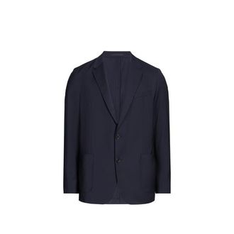 Au Printemps Paris Veste de costume col tailleur en laine m&eacute;lang&eacute;e