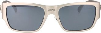 Versace unisex, Accessoires, Gris, Taille: 56 MM Lunettes de soleil