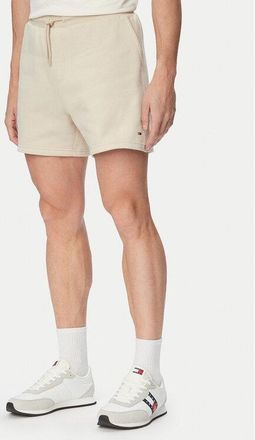 Tommy Jeans Sportshorts DM0DM21931 Hellbeige Regular Fit