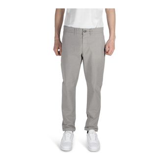 Jeckerson Graue gemusterte Herrenhose- Slim Fit - - Trousers - Herren - Beige - W32
