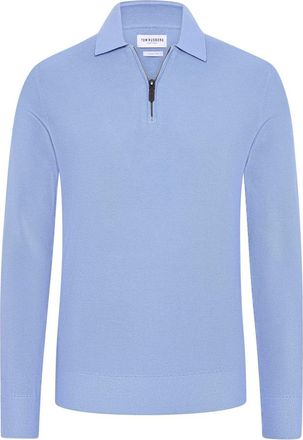 Tom Rusborg Troyer mit Umlegekragen und Seidenanteil in