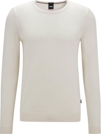 BOSS Herren Strickpullover aus Wolle LENO-P