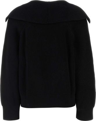 Bottega Veneta Black Polo T-shirts And Polos