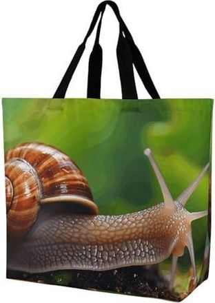 Generic Escargot Animal Sauvage Sac &Agrave; Bandouli&egrave;re D&eacute;contract&eacute; Sacs De Courses L&eacute;ger Sac A Main Femme Pour Gym Voyage Quotidienne