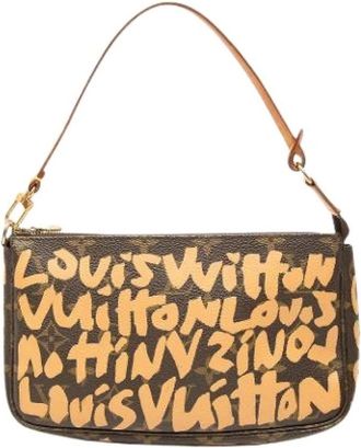 Louis Vuitton Pochette Accessoires Pre-owned - Femme - Pre-owned - Brun - Taille: ONE Size