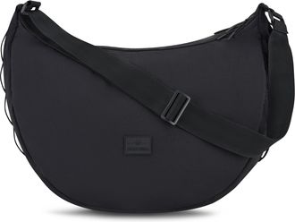 Johnny Urban Crossbody Bag Damen Herren Schwarz - Kaia XL - Bauchtasche im Halbmond Stil - Moon Bag - Tasche mit 16 Zoll Laptopfach - Wasserabweisend