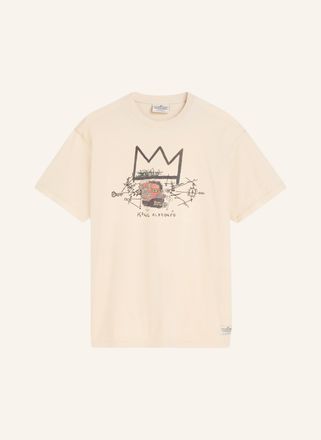 Scotch & Soda T-Shirt Basquiat Artwork beige