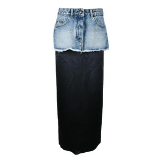 Semicouture Rock - - Skirts - Damen - Blau - W27