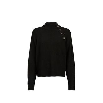 Vila Pull col rond droit &agrave; boutons