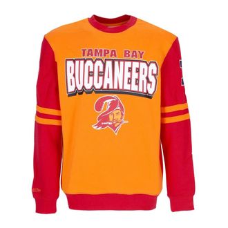 Mitchell & Ness NFL All Over Crew Sweatshirt - - Sweatshirts & Hoodies - Herren - Orange - S