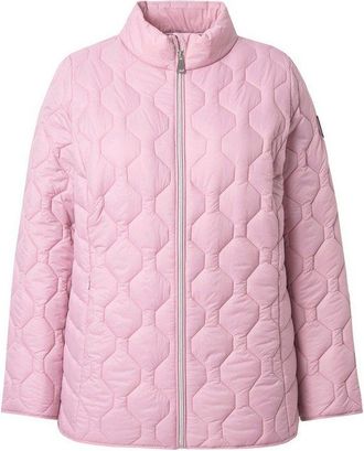 Ulla Popken Steppjacke HYPRAR Leichtstepp-Jacke Kontrastfutter