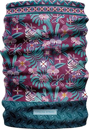 Matt Matt Catalina Estrada Premium Scarf kurzer Schal aus Coolmax, Farbe:Dragon