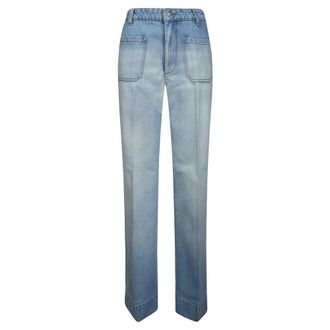 Victoria Beckham Damen, Jeans, Blau, W27Gr&ouml;&szlig;e
