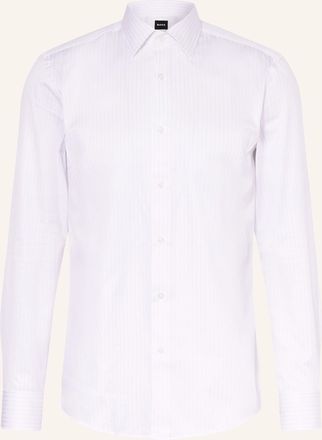HUGO BOSS Hemd Hank Slim Fit weiss