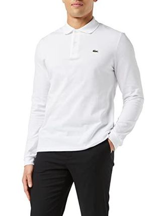 Lacoste Polo Classique L.12.12 Manches Longues Homme Blanc XS