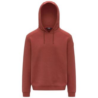 K-Way Lorleo Baumwoll-Kaschmir-Kapuzenpullover - - Sweatshirts & Hoodies - Herren - Rot - L