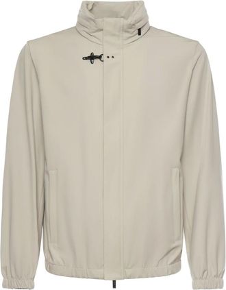 Fay Homme, Vestes, Beige, Taille: L Short Nylon Stretch Field Jacket