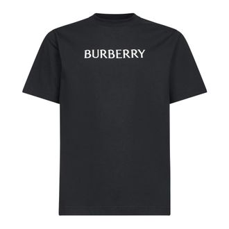 Burberry Logo T-Shirt - - Tops - Herren - Schwarzk - XS