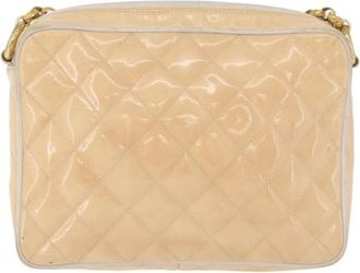 Chanel Pre-owned Sac bandouli&egrave;re vintage - Femme - Pre-owned - Beige - Taille: ONE Size